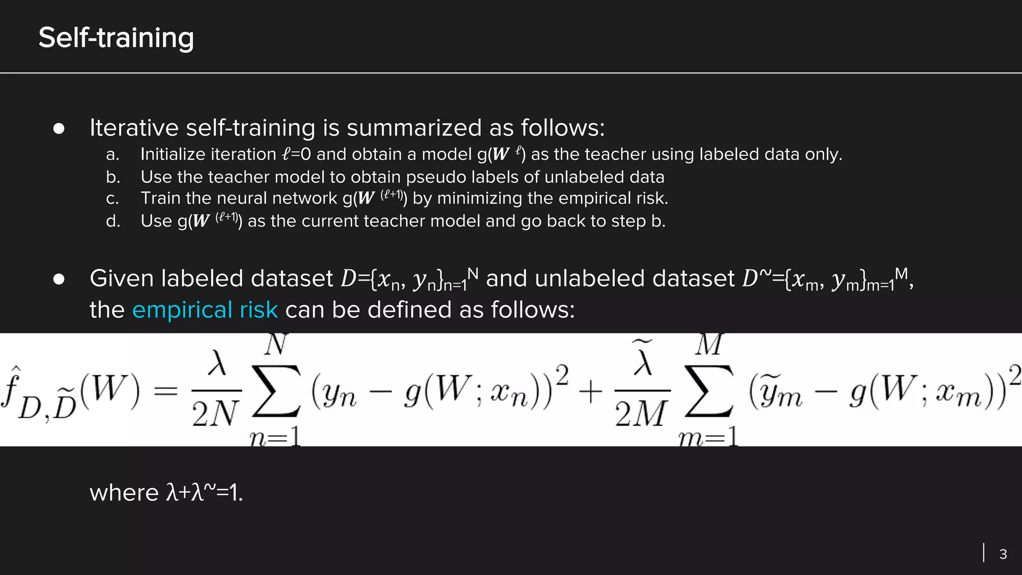 How does unlabeled data improve generalization in self training | PPT