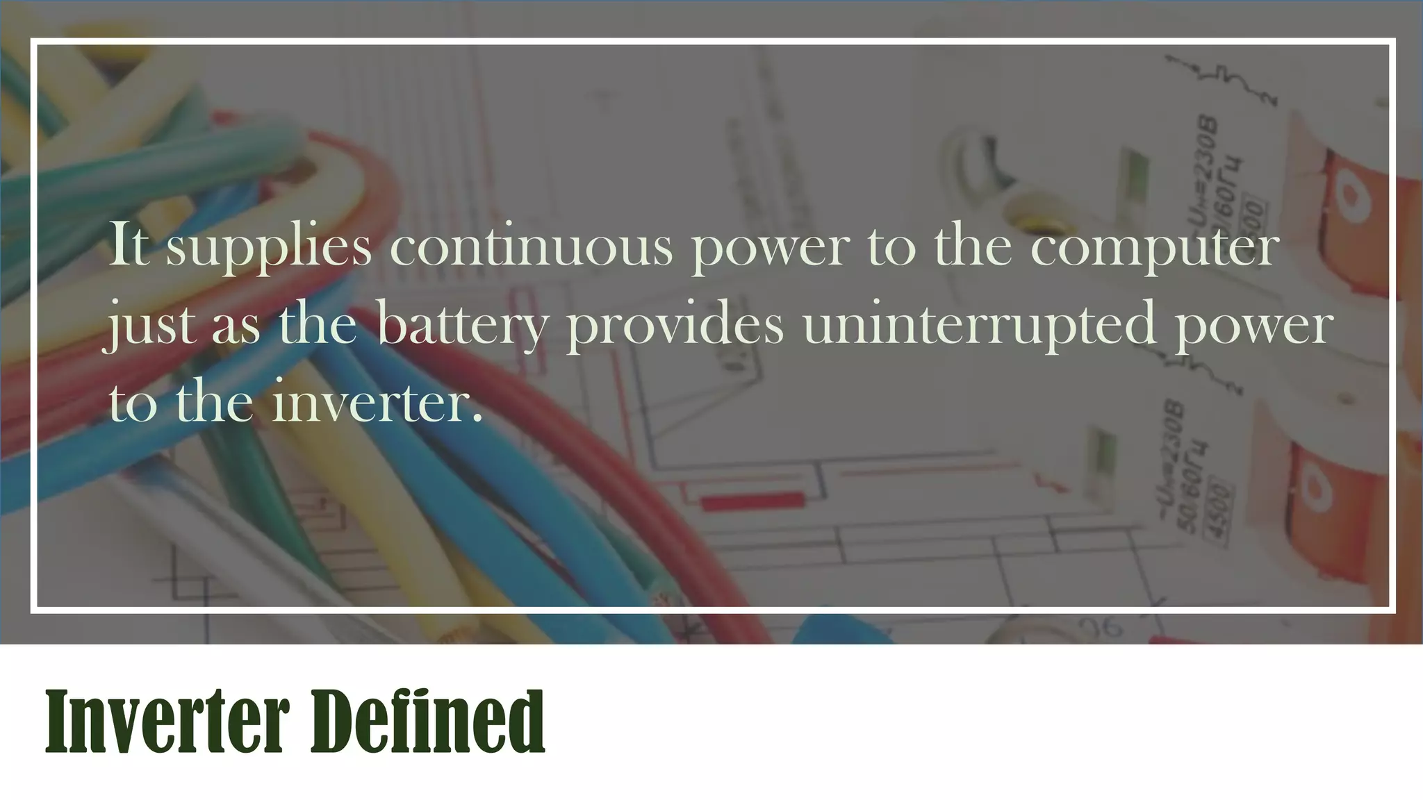 How does ups works | PPT