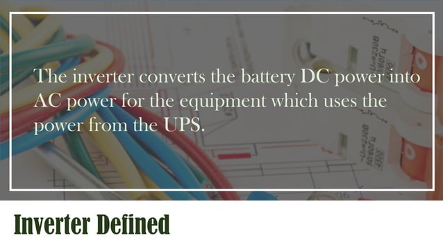 How does ups works | PPT