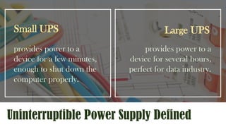 How does ups works | PPT