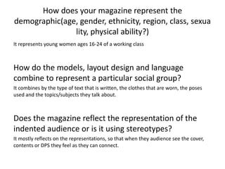 Media representation products | PPTX