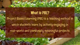 How Does Your PBL Garden Grow? | PDF
