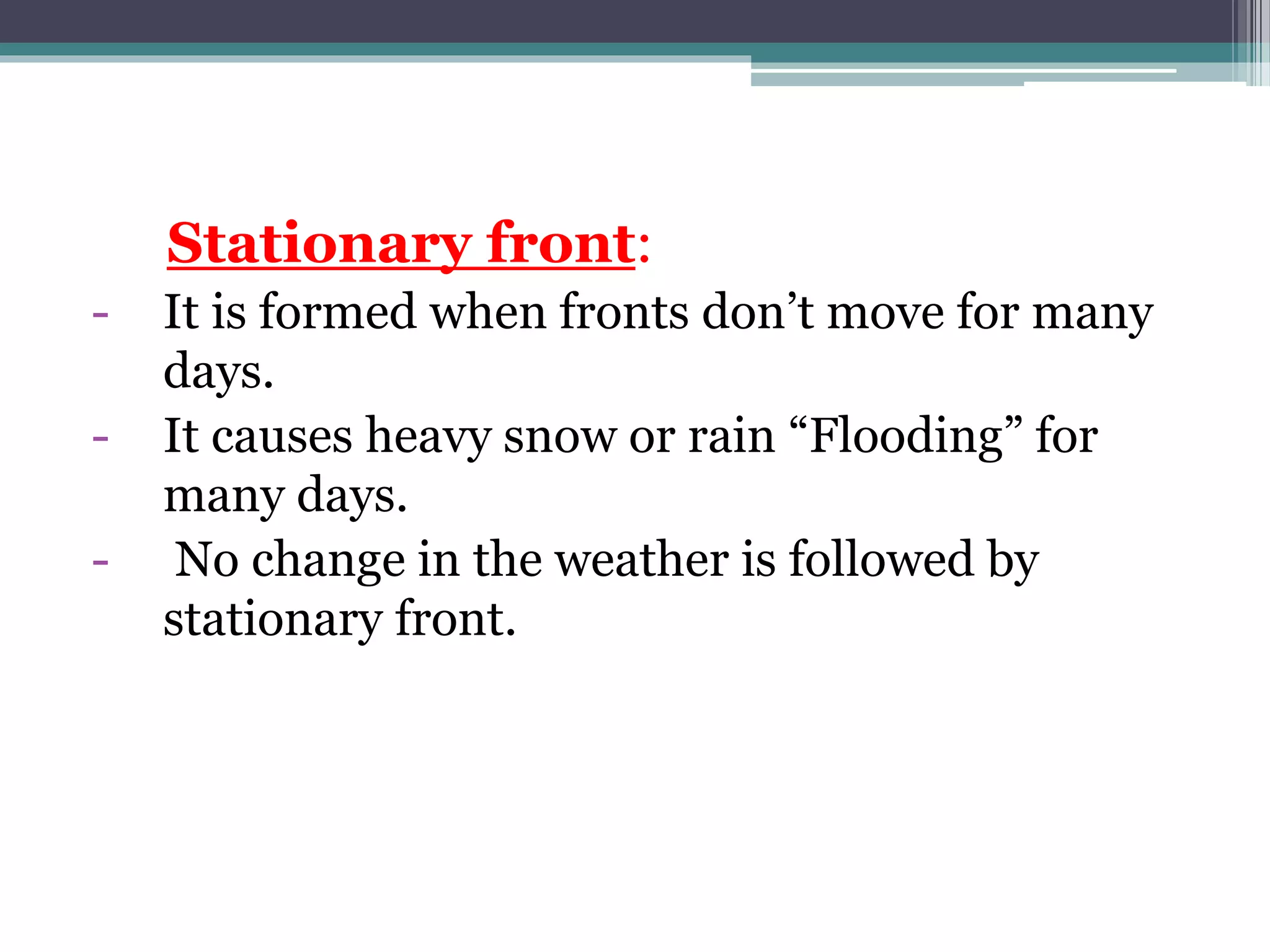 How do fronts and air masses change the weather | PPTX
