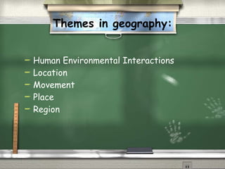 How Do Geographers Think Geographically | PPT | Geography | Science