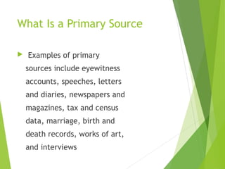 How do historians study the past | PPT