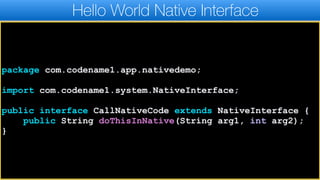 How do i - create a native interface | PDF