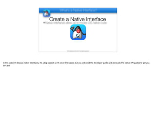 How do I - Create a Native Interface - Transcript.pdf