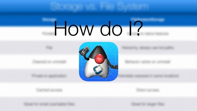 How do I - Storage, FileSystem & SQL.pdf