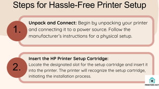 Printershut | How do I bypass an HP printer setup cartridge? | PPT