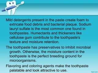 How do I choose a toothpaste? | PPT