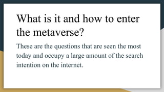 How do I enter the metaverse_.pdf | Augmented Reality | Technology & Computing