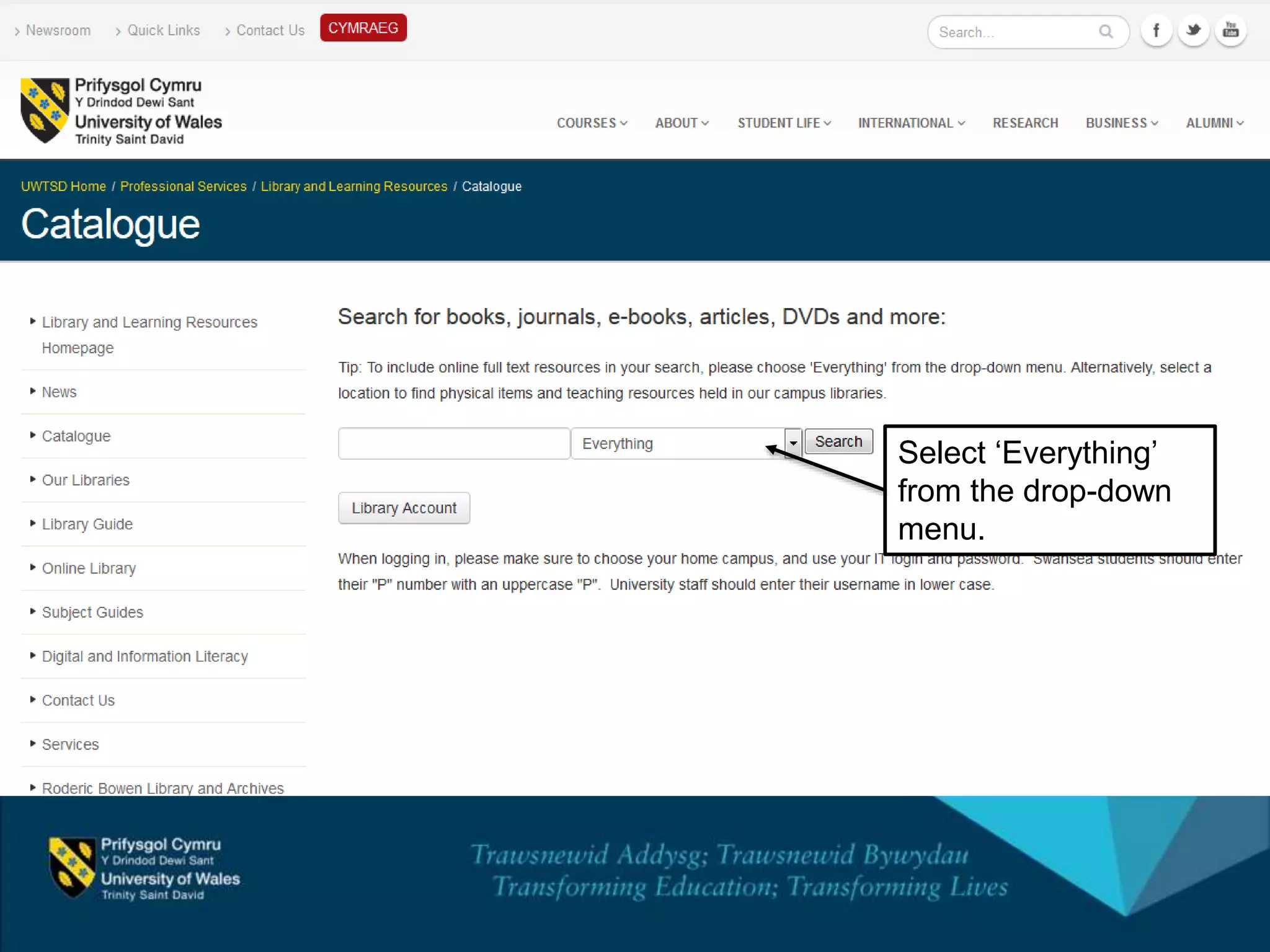 How do I find journal articles? | PPTX
