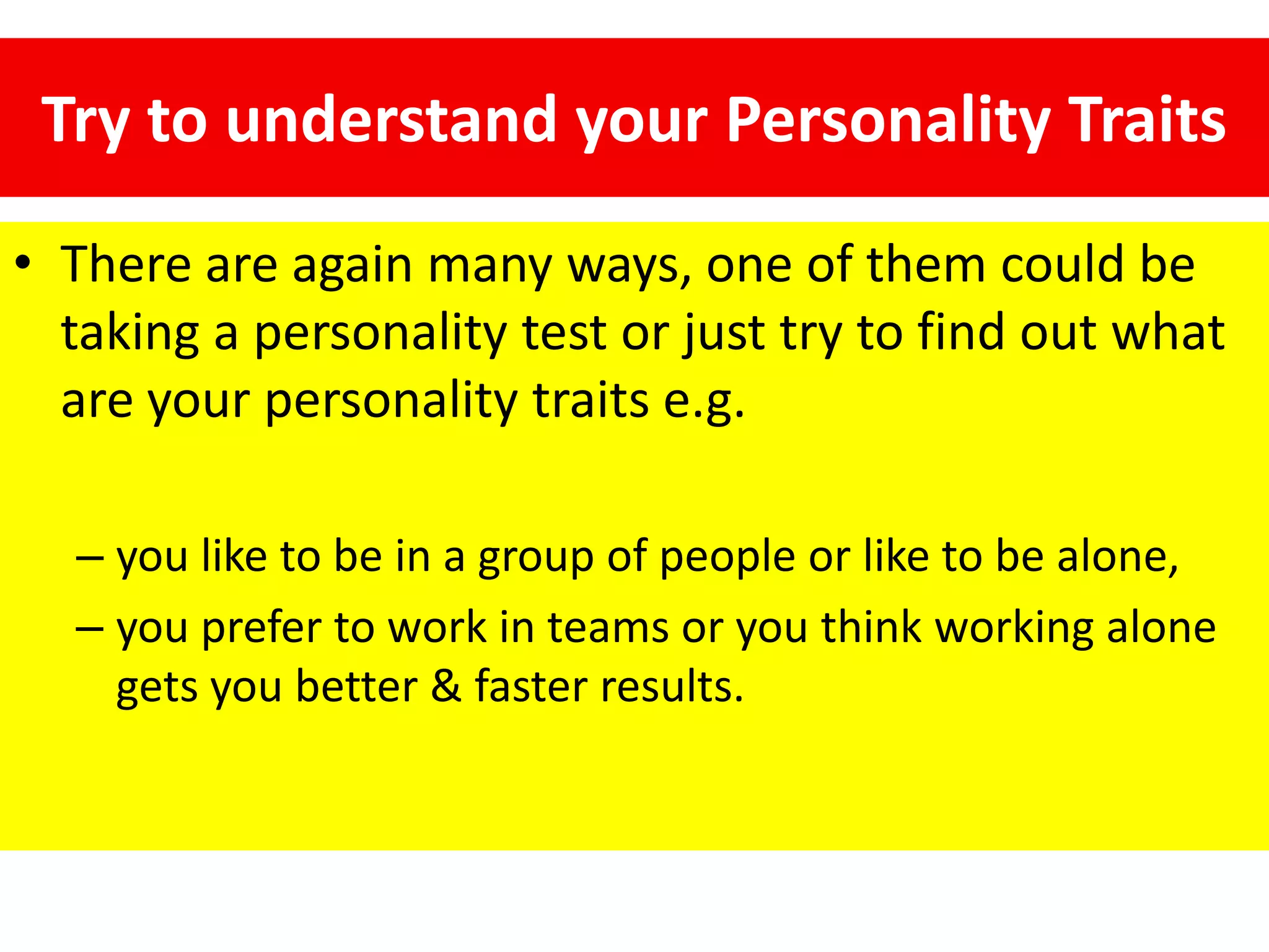 How do I find My Career | PPT