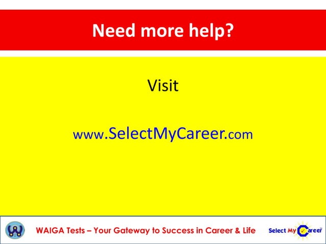How do I find My Career | PPT