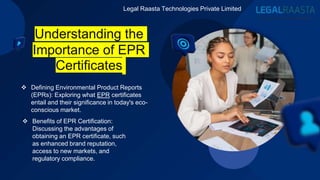 How do I get an EPR certificate ewaste india | PPT