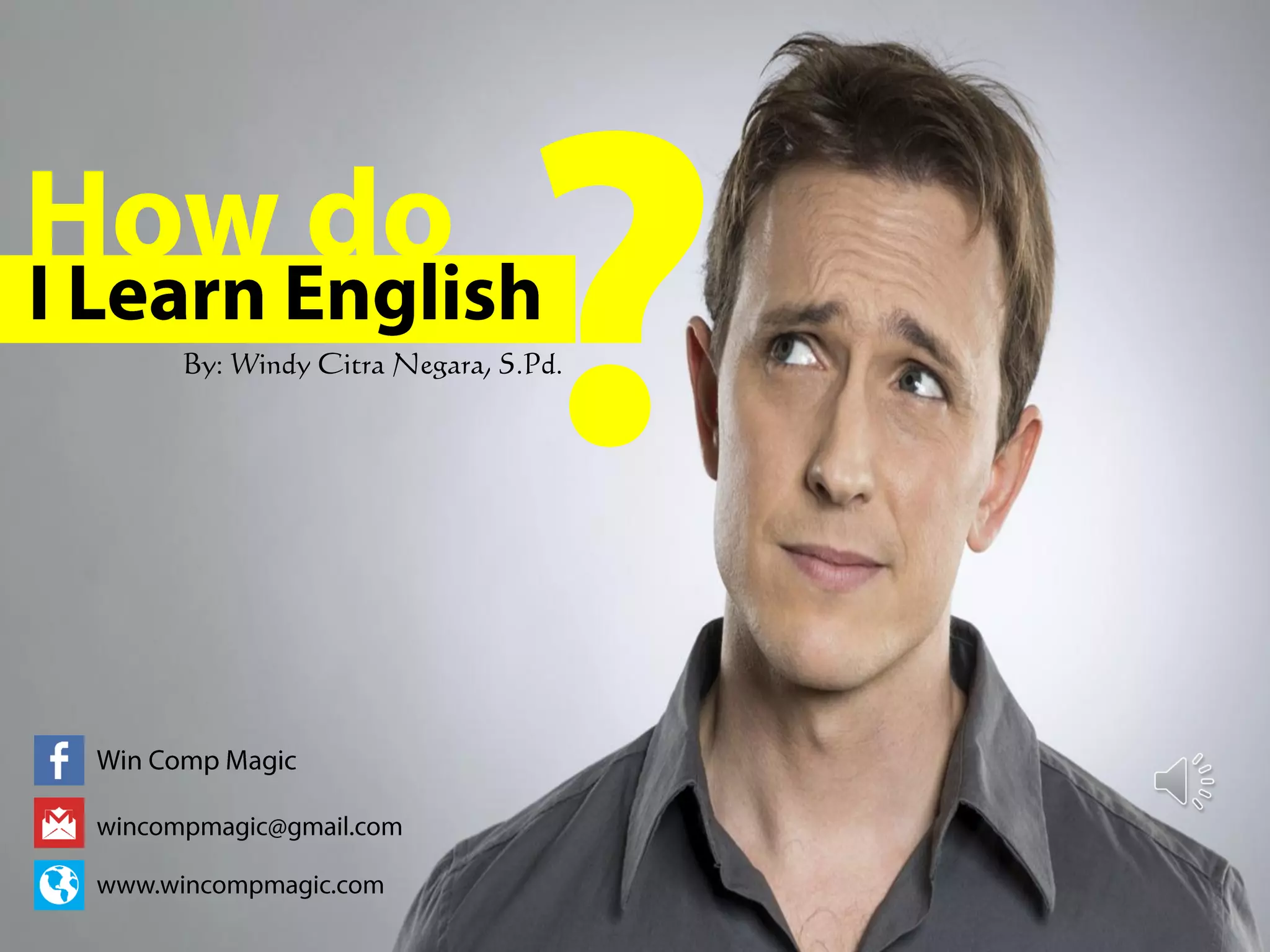 How do I Learn English | PDF