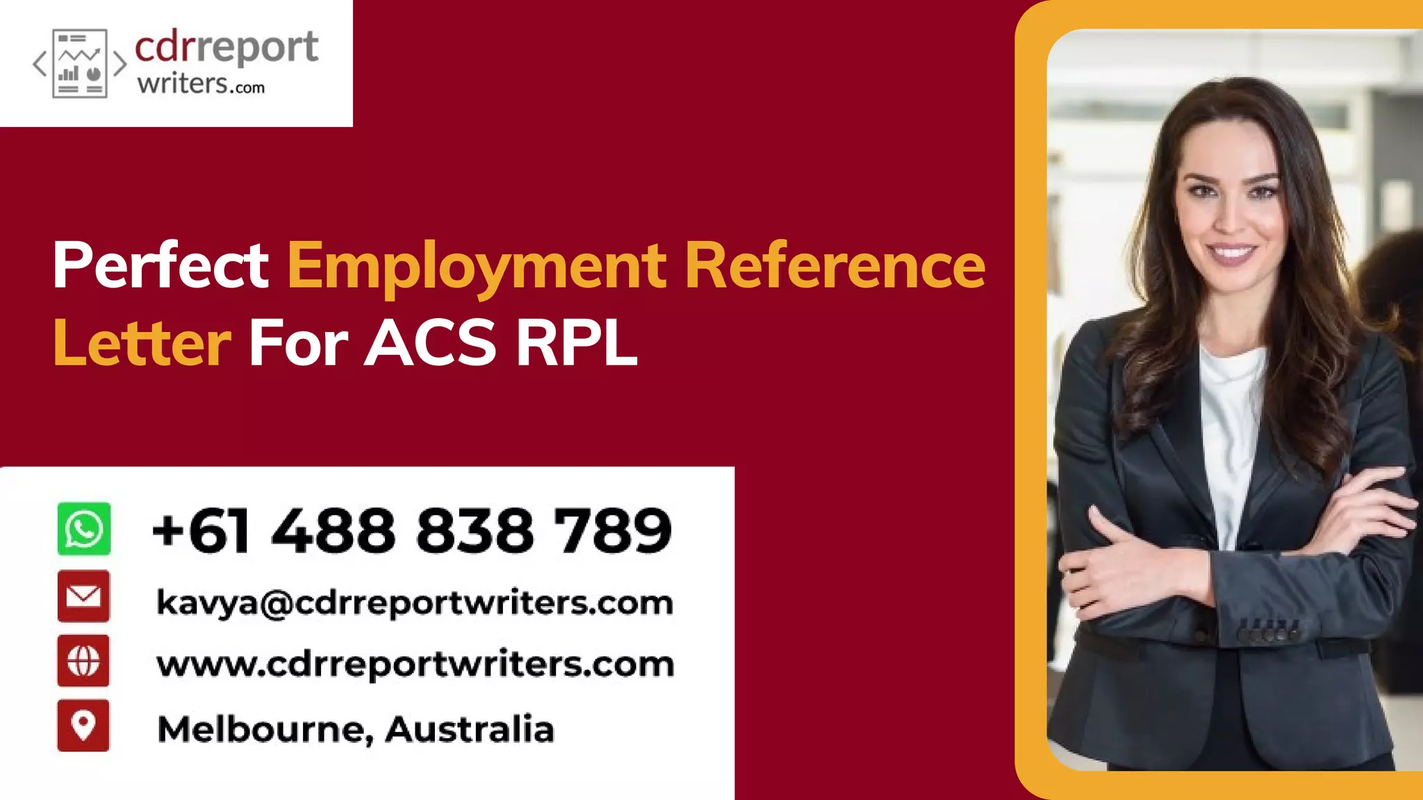 How do I write a perfect employment reference letter for an acs rpl ...