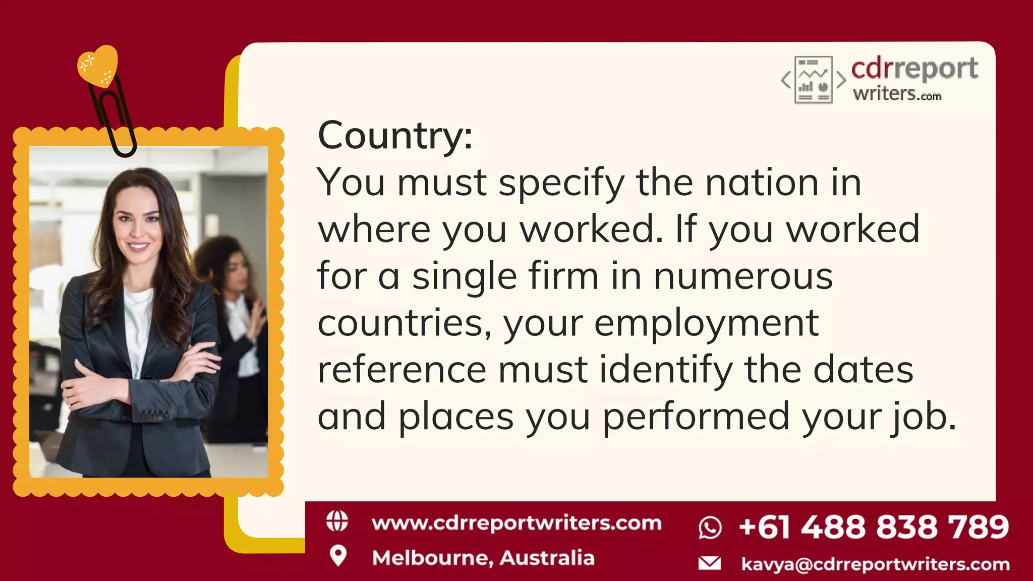 How do I write a perfect employment reference letter for an acs rpl ...