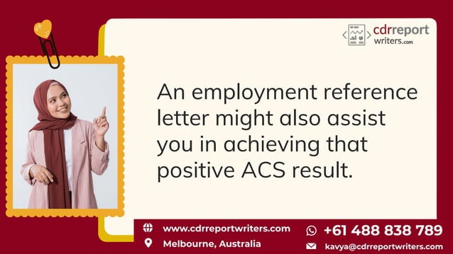How do I write a perfect employment reference letter for an acs rpl ...