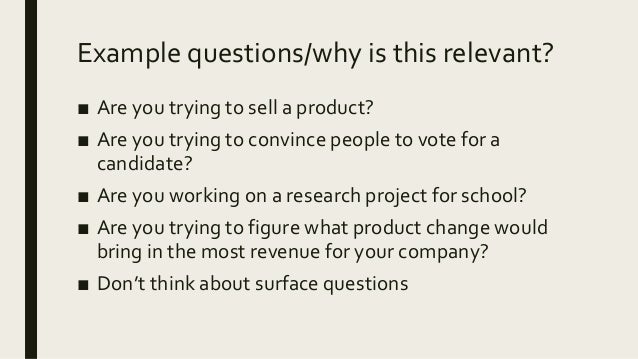 A beginner's guide to writing research questions