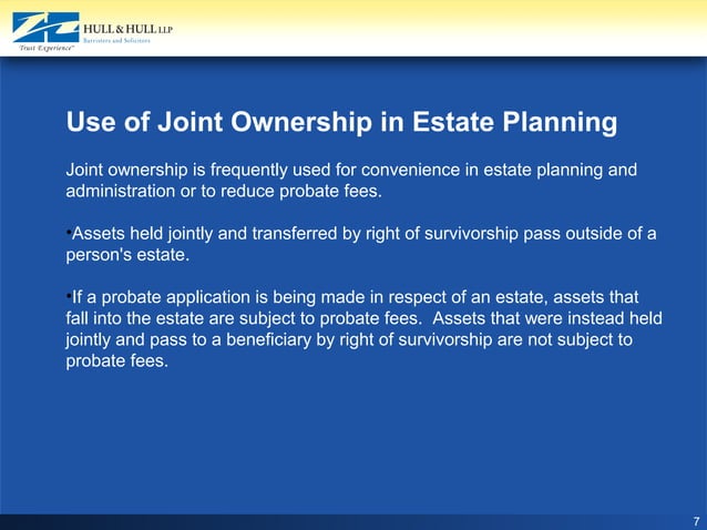How Do Joint Assets Work | PPT