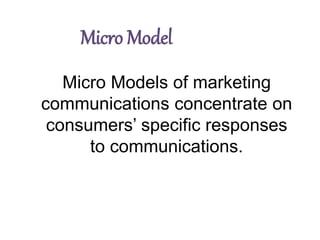 How do marketing communications work | PPT