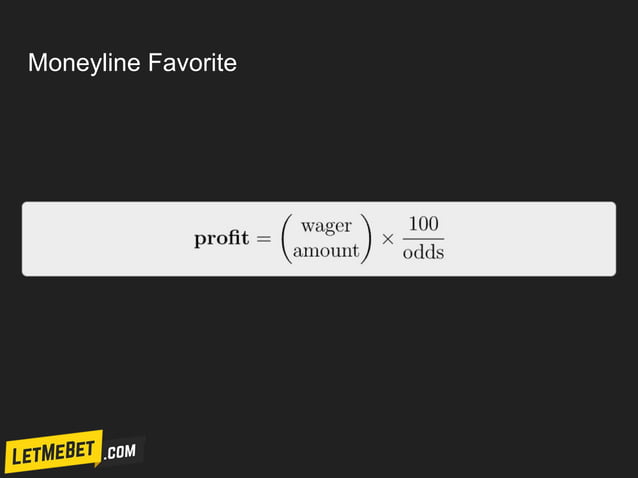 How Do Moneyline Calculations Work? Find Out How to Calculate Your ...