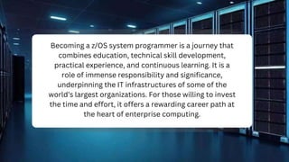How do one become z/OS programmer?.pptx