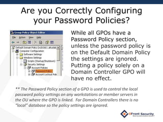 How a Windows Password Filters Works | PPT