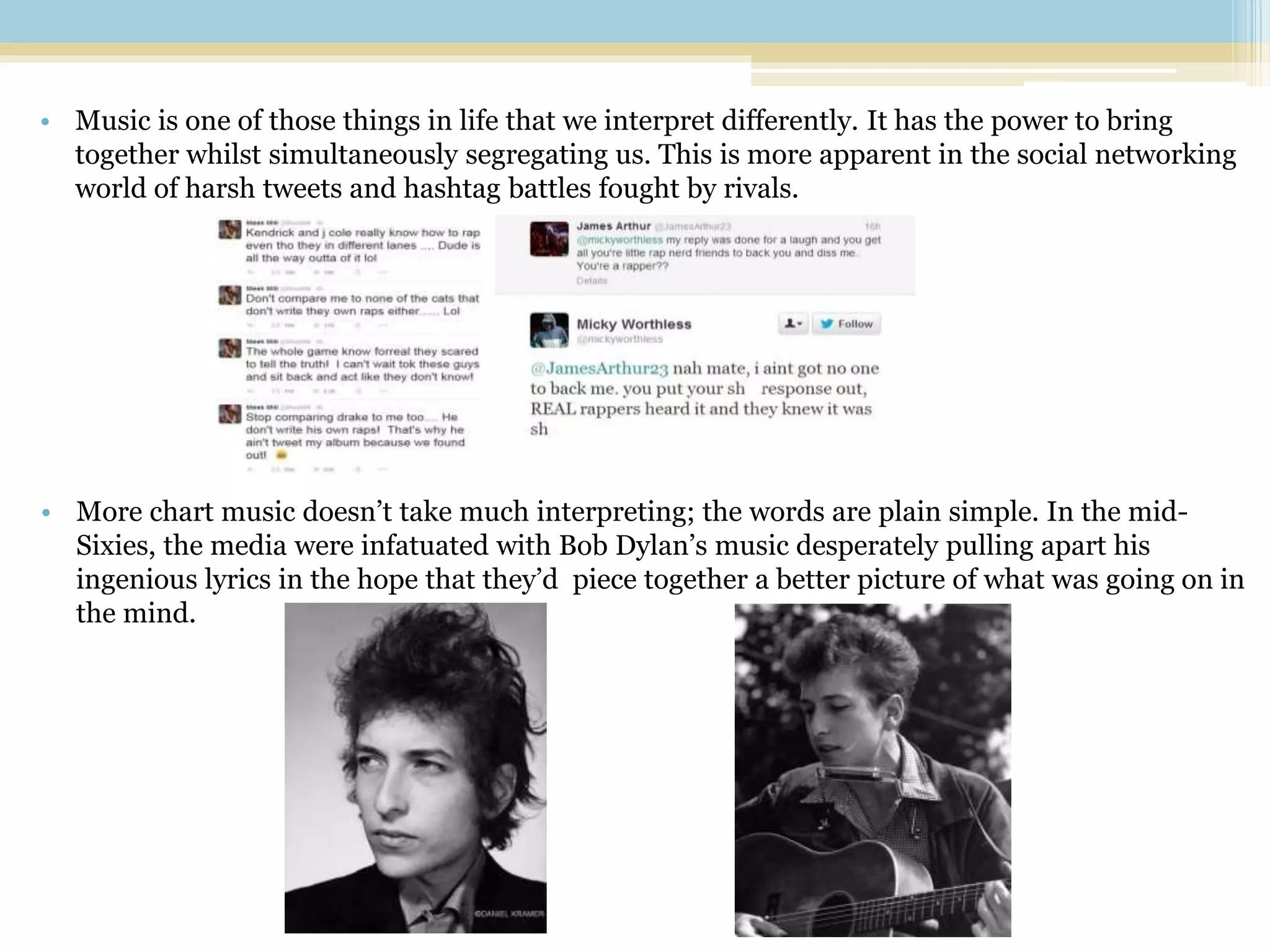 How do people interpret music | PPTX