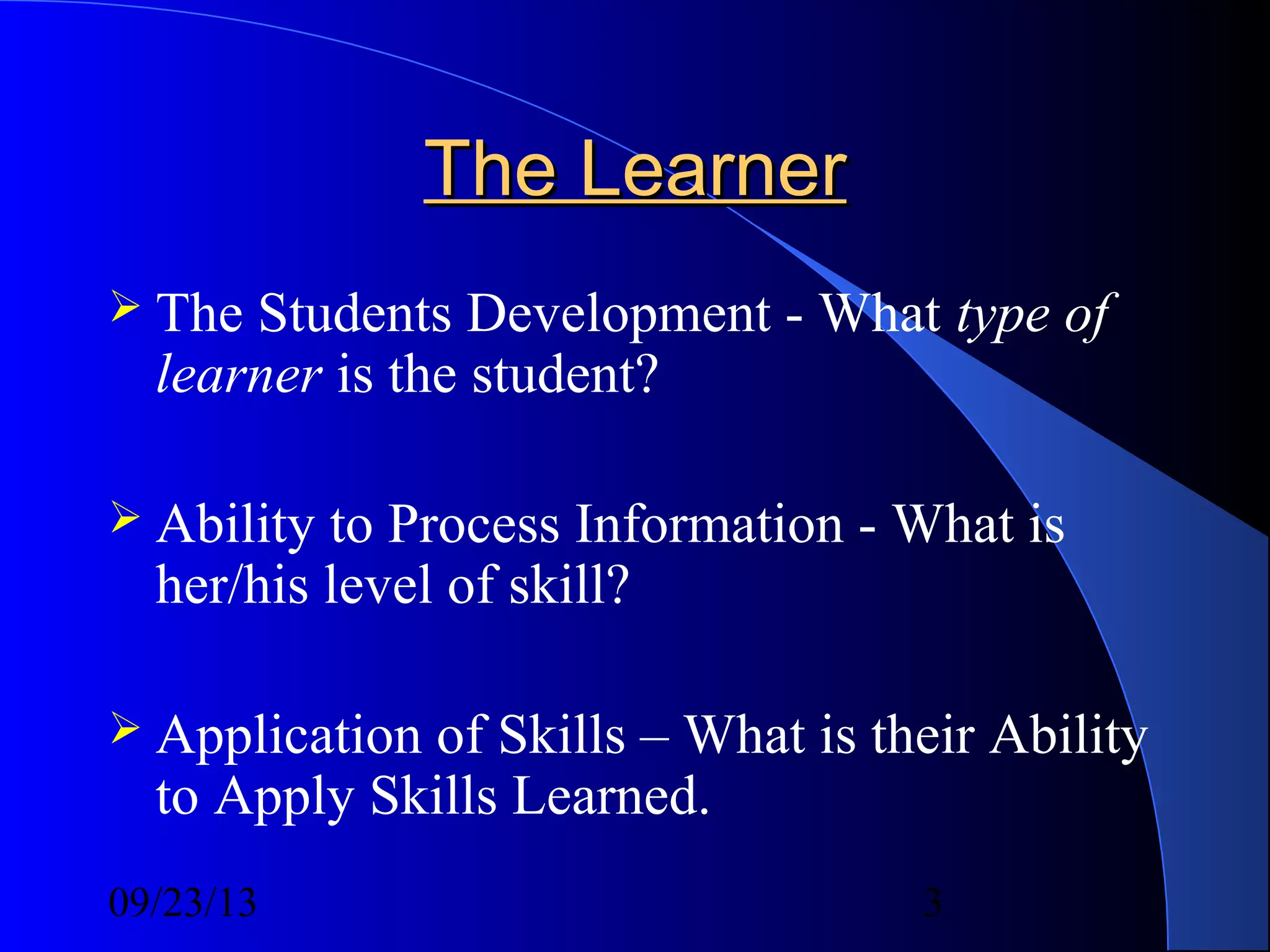 How do people learn | PPT