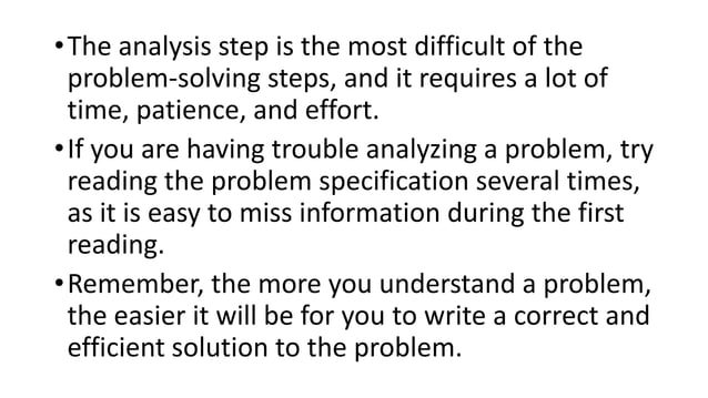 How do programmers solve problems | PPT