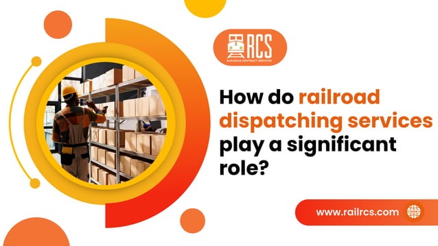 How do railroad dispatching services play a significant role ? | PDF | Rail Travel | Travel Type