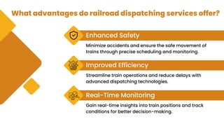 How do railroad dispatching services play a significant role ? | PDF