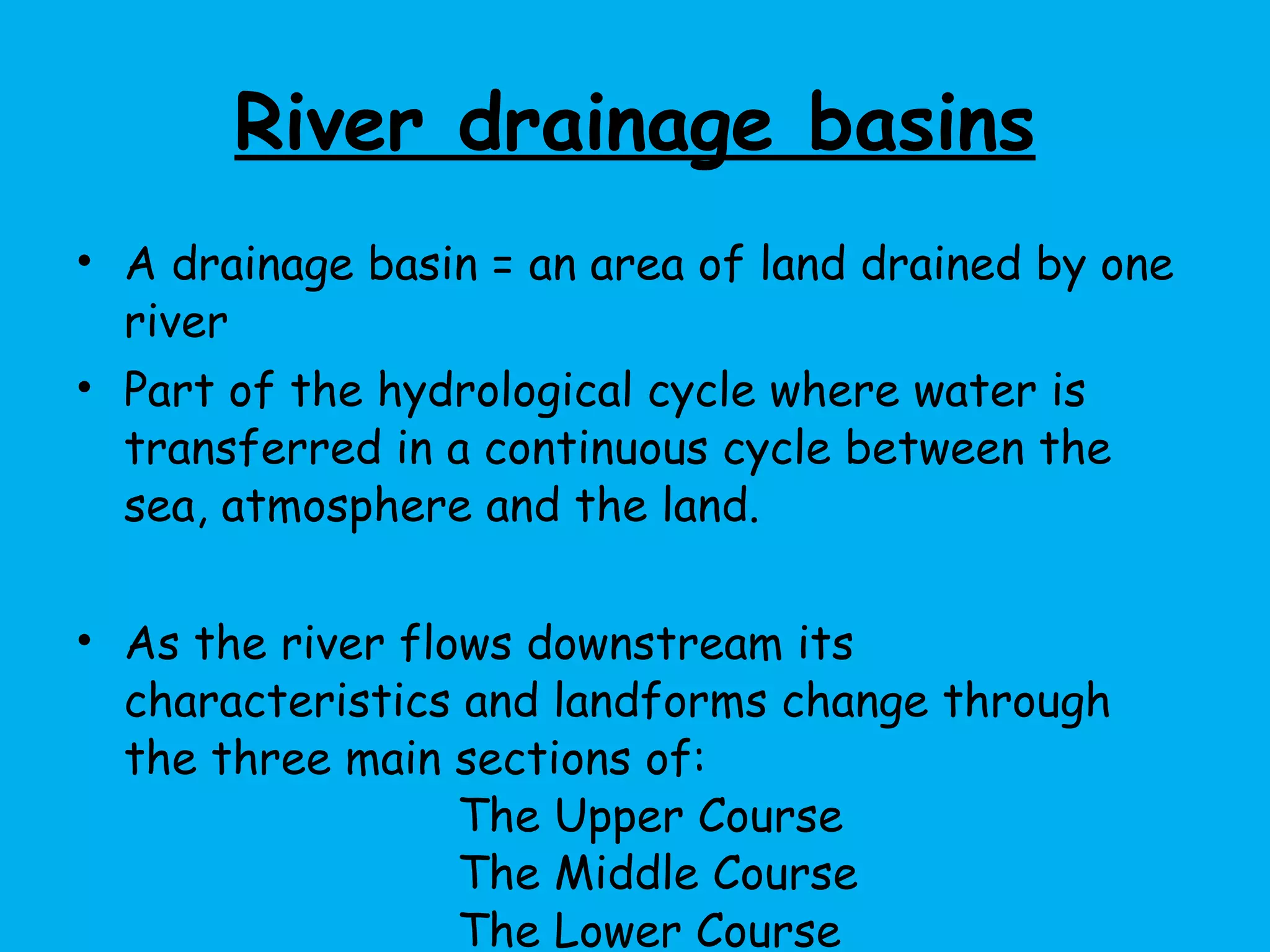 How Do Rivers Shape The Land | PPT