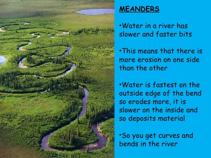 How Do Rivers Shape The Land