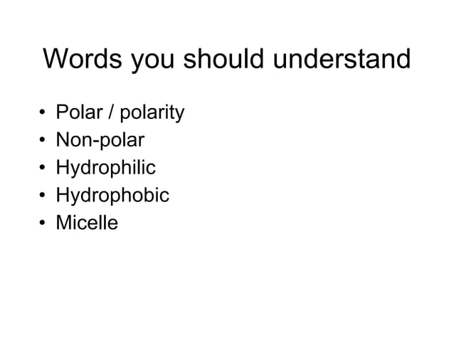 How do soaps work | PPT | Chemistry | Science