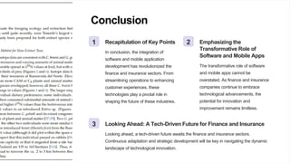 Transforming Finance and Insurance: The Impact of Software and Mobile ...