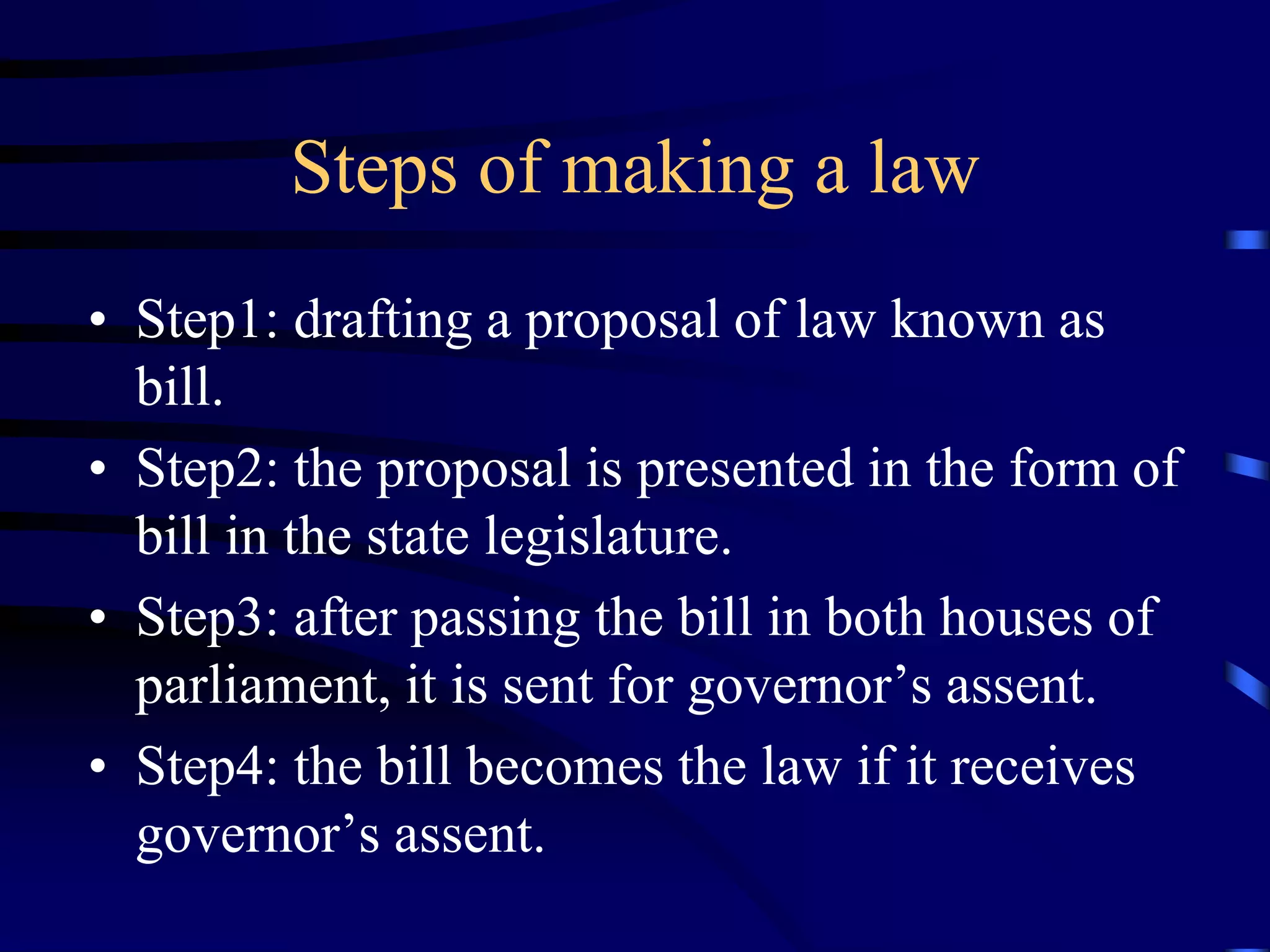 How do state government work | PPTX