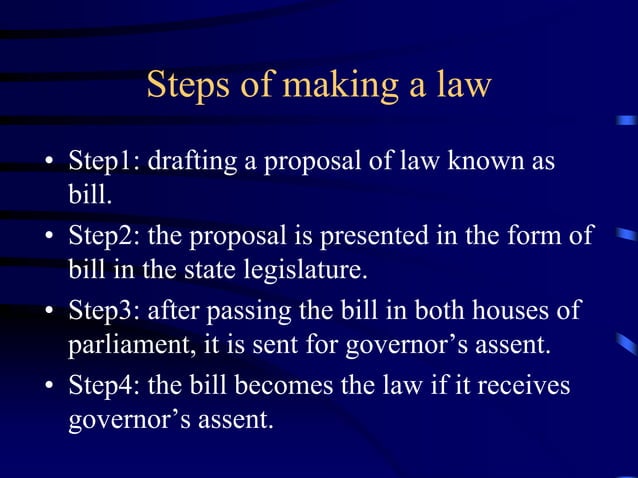 How do state government work | PPTX