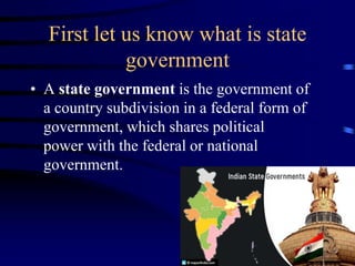 How do state government work | PPTX