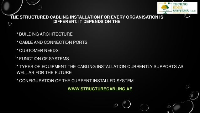 How do Structure Cabling Components Work.pptx