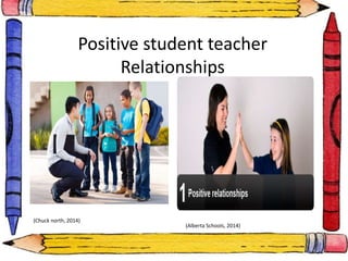 Student teacher relationships and learning outcomes | PPTX