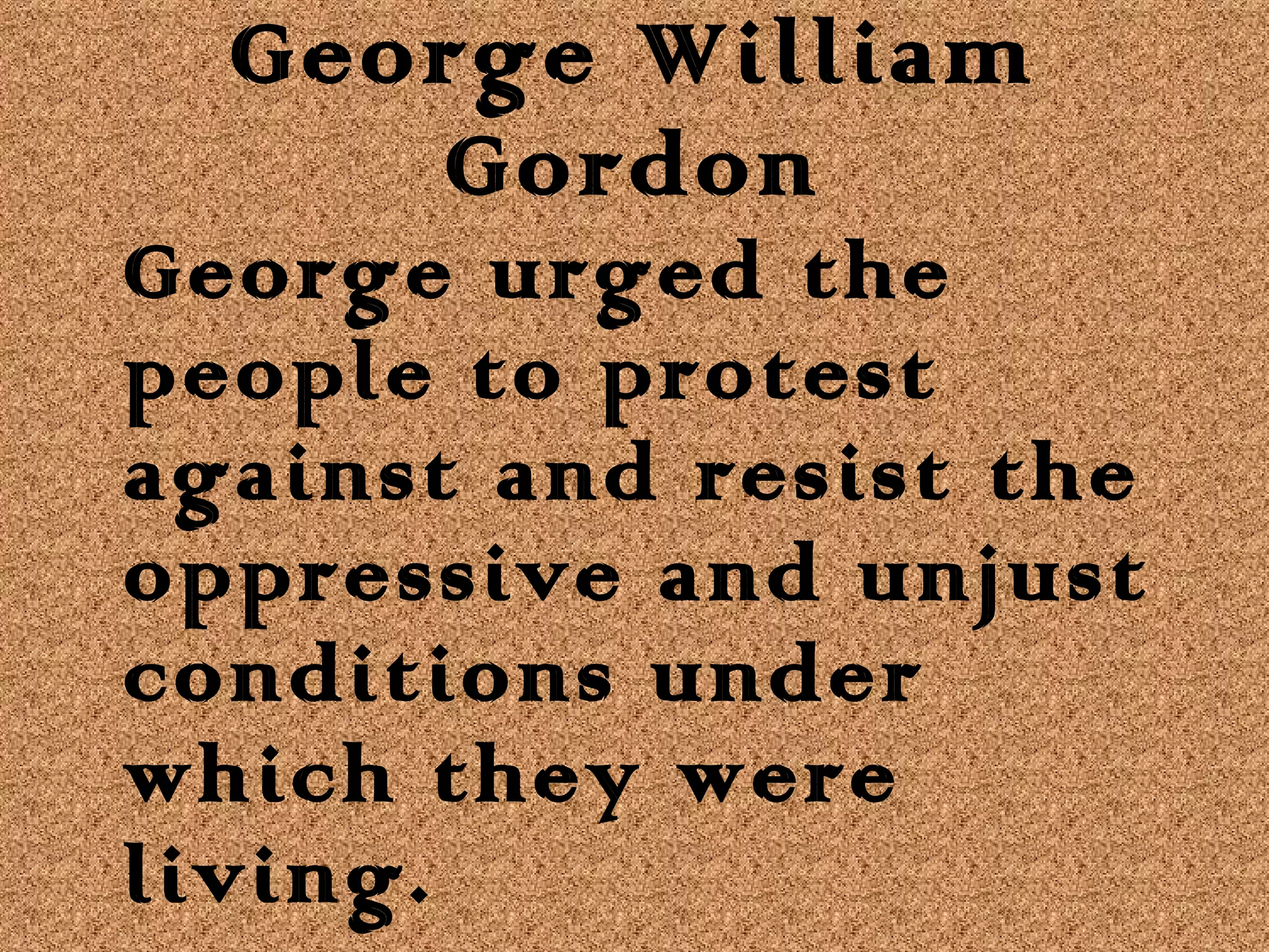How do the caribbean people respond to oppression | PPT