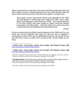 MEDIA & COLLECTIVE IDENTITY: How do the contemporary media represent ...