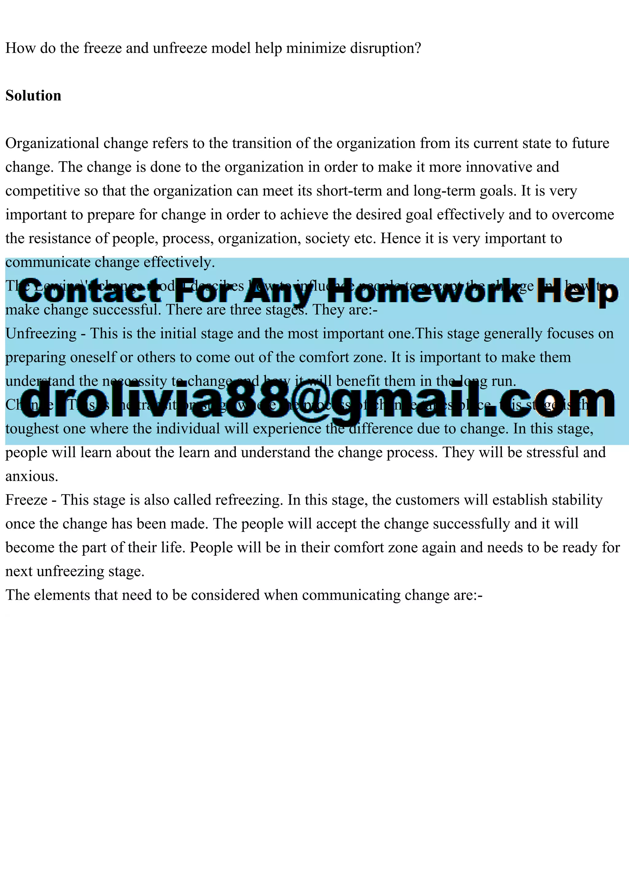 How do the freeze and unfreeze model help minimize disruptionSo.pdf