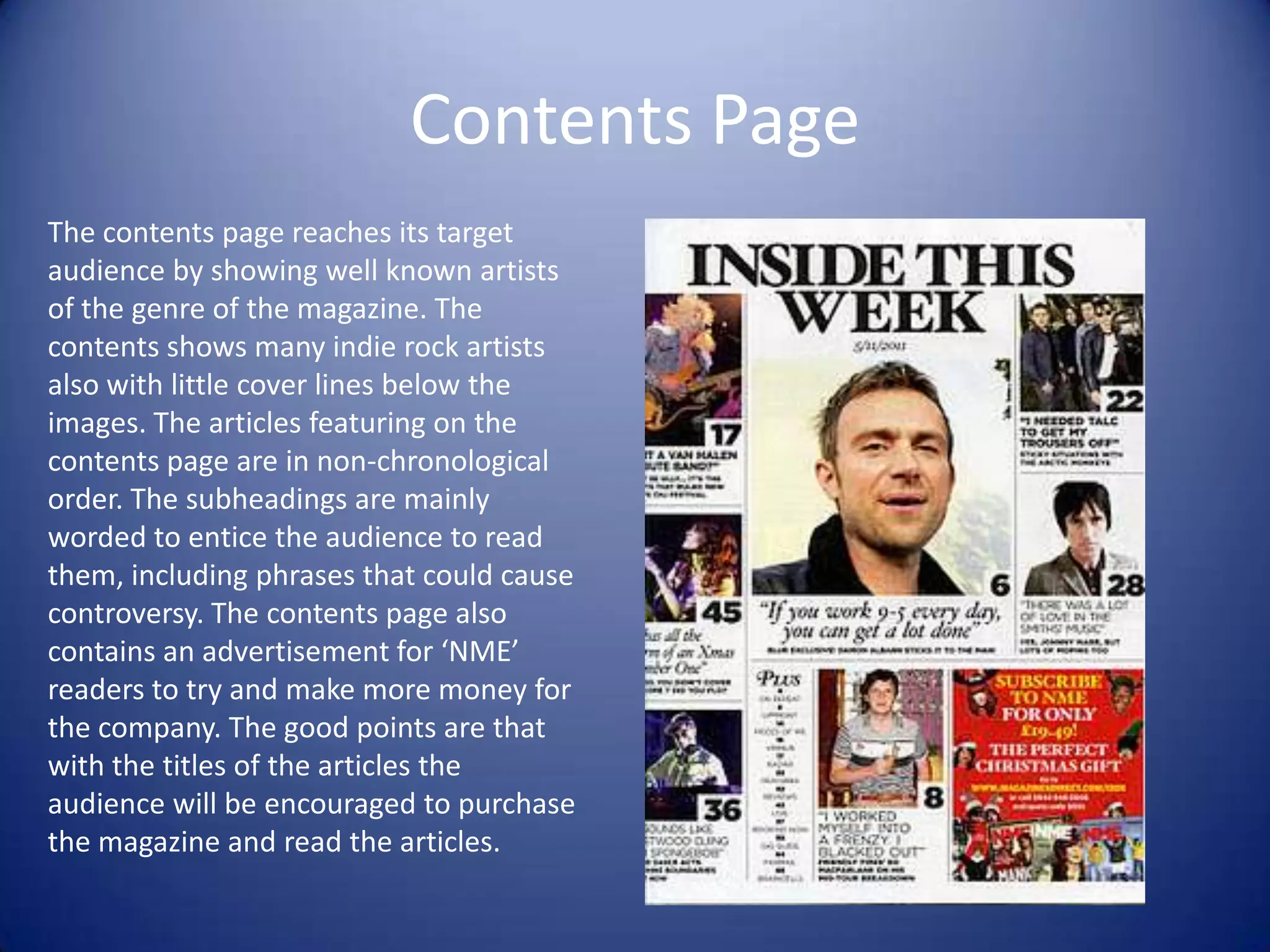 How do these magazines reach their target audience | PPTX | Music ...