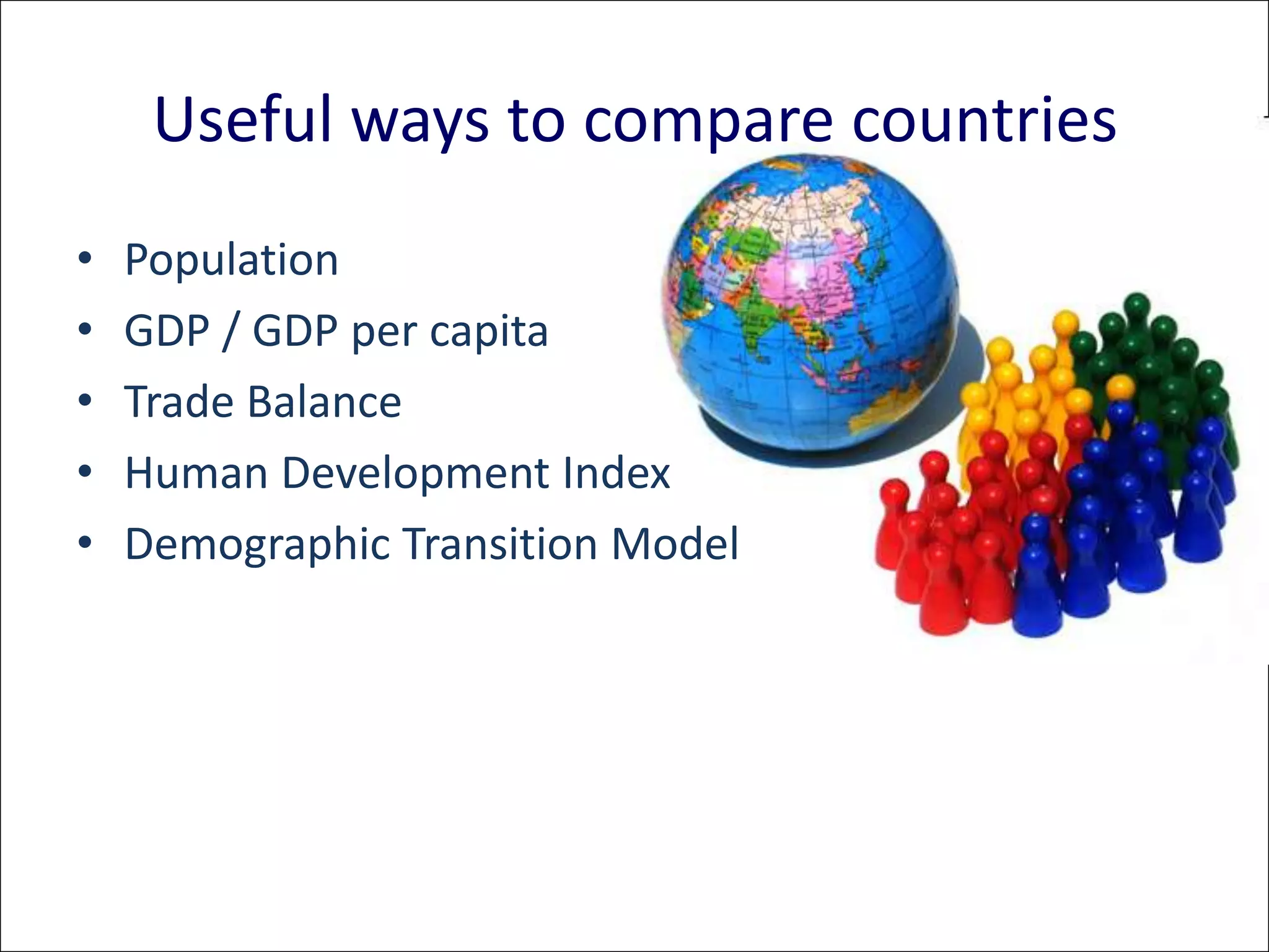 How do we compare different countries | PPTX