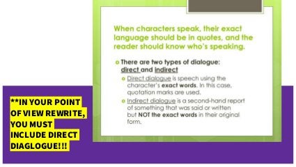 How do we correctly include dialogue into our writing_ .pptx