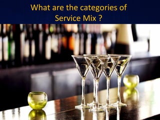 How do we define and classify services and how do they differ from ...